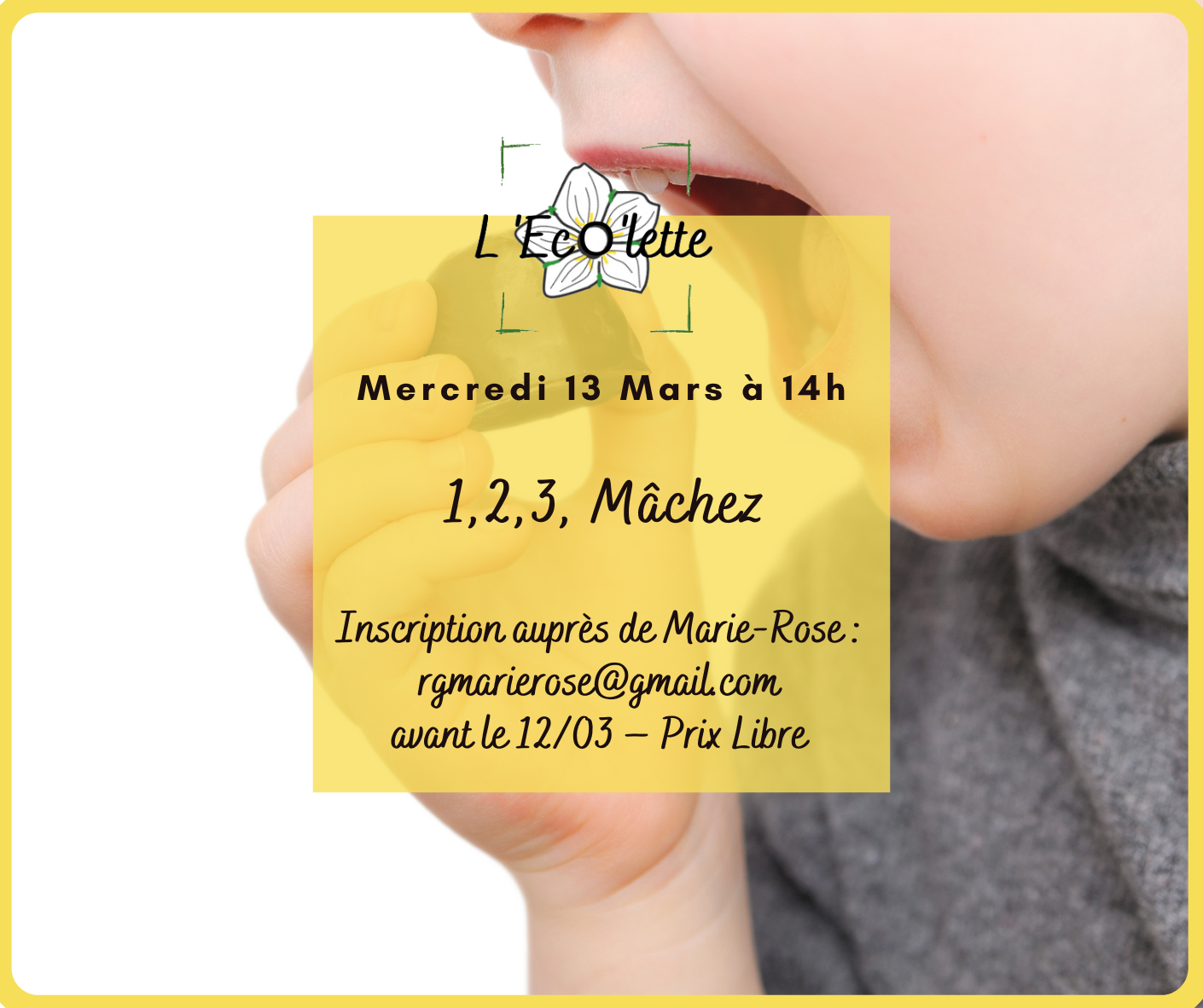 1,2,3, Mâchez | My Website